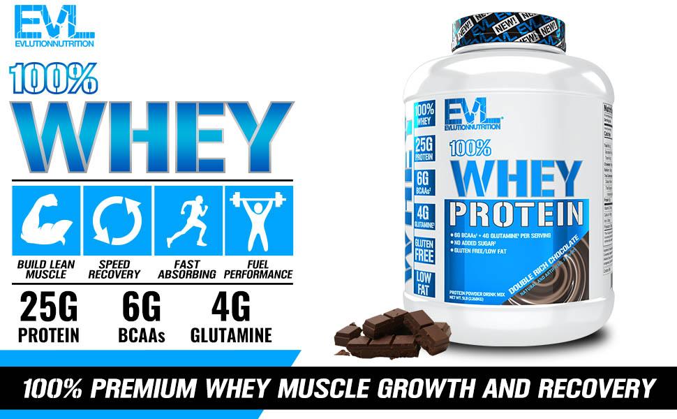 EVLution Nutrition 100% Whey Protein 2,27 кг
